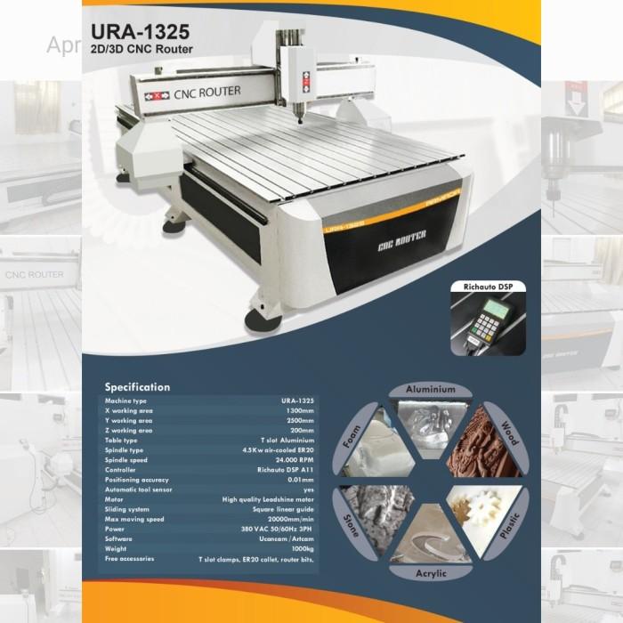 Jual Mesin CNC Router Ruter Machine 1325 Engraving Cutting 3D 2D ...