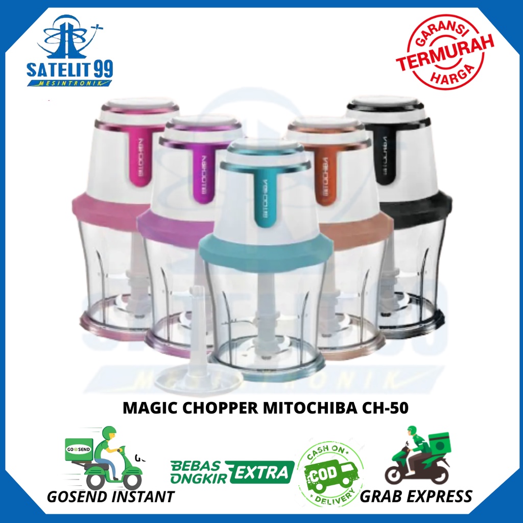 Jual 0.7 L MAGIC CHOPPER MITOCHIBA CH-50 / FOOD CHOPPER | Shopee Indonesia