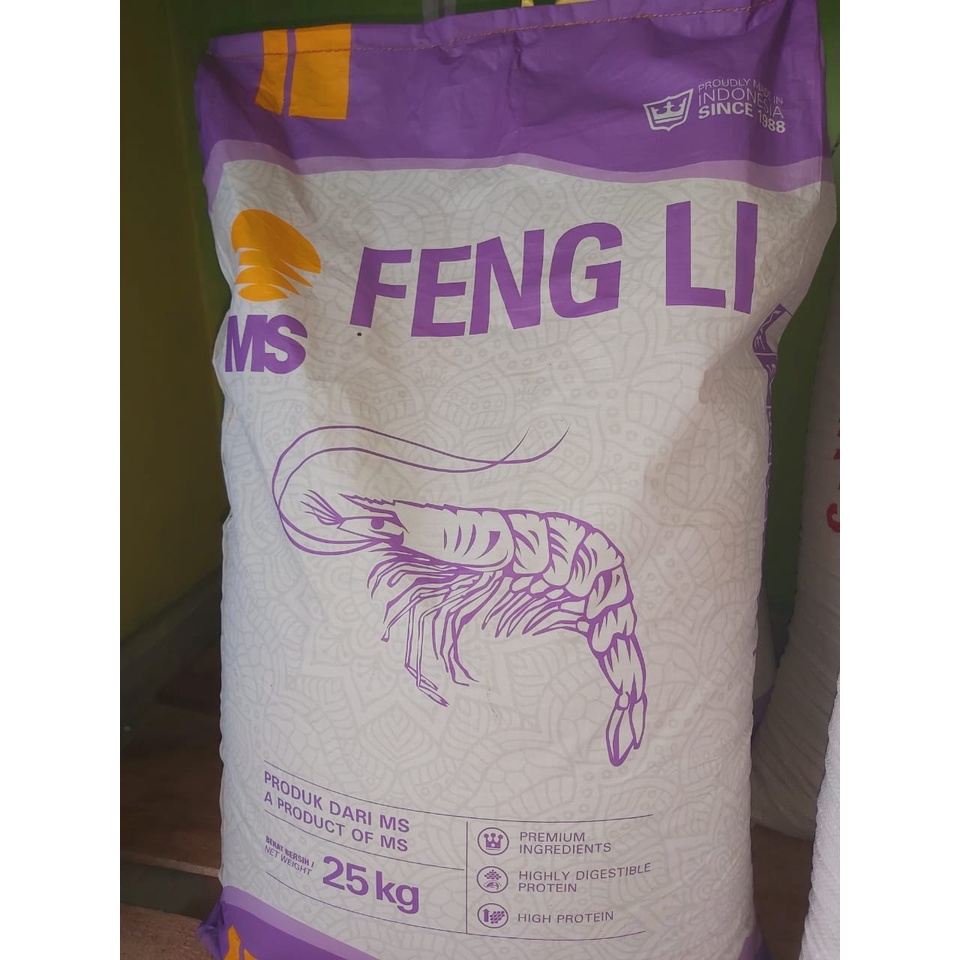 Jual Pelet Fengli 0 Feng Li FL Pakan Udang Lobster Burayak Ikan Kemasan (Repack) | Shopee Indonesia