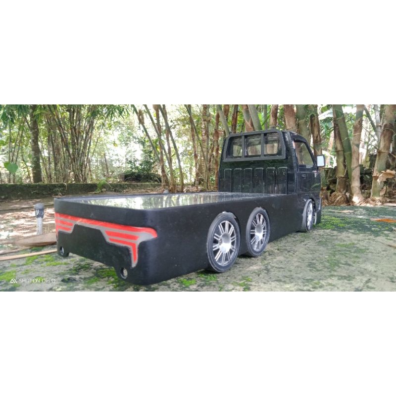 Jual Wpl D12 full modif 6x4WD 1/10 | Shopee Indonesia