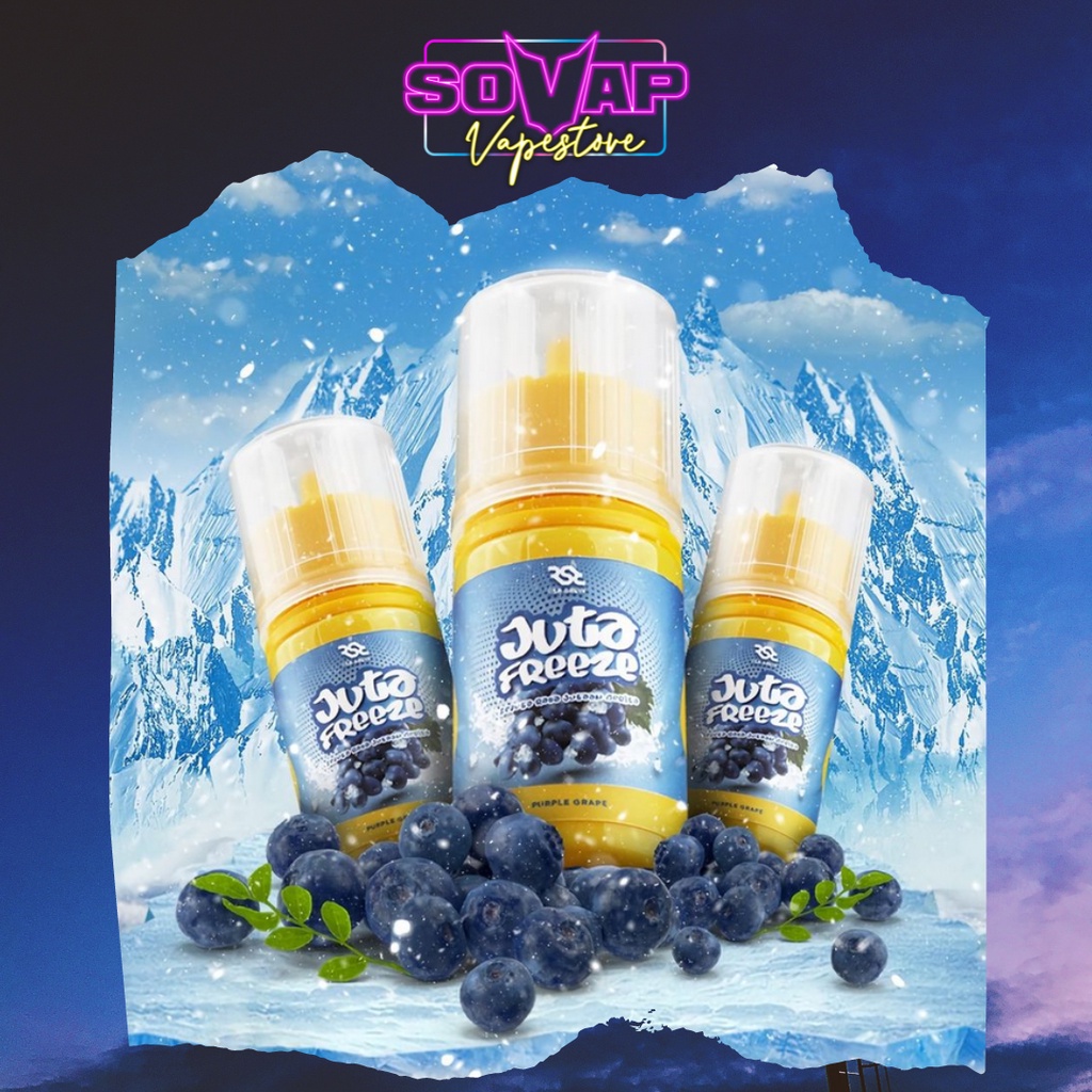 Jual Juta Freeze Purple Grape Salt Nic 30ml | Shopee Indonesia