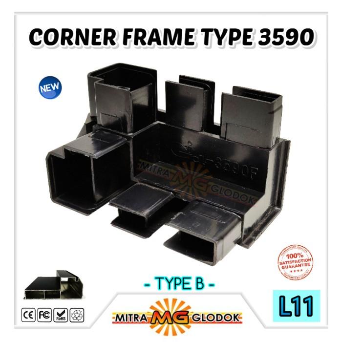 Jual SIKU FRAME CORNER SAMBUNGAN FRAME RUNNING TEXT & VIDEOTRON ...