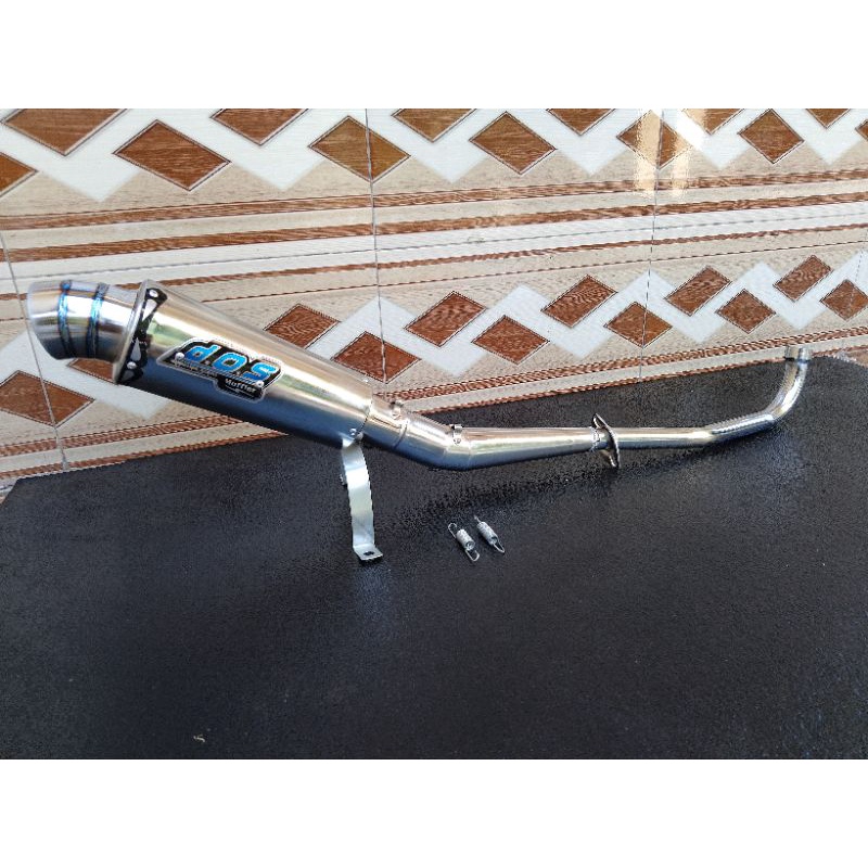 Jual Knalpot Racing kenalpot resing DOS PNP Supra X Supra fit Supra XX ...