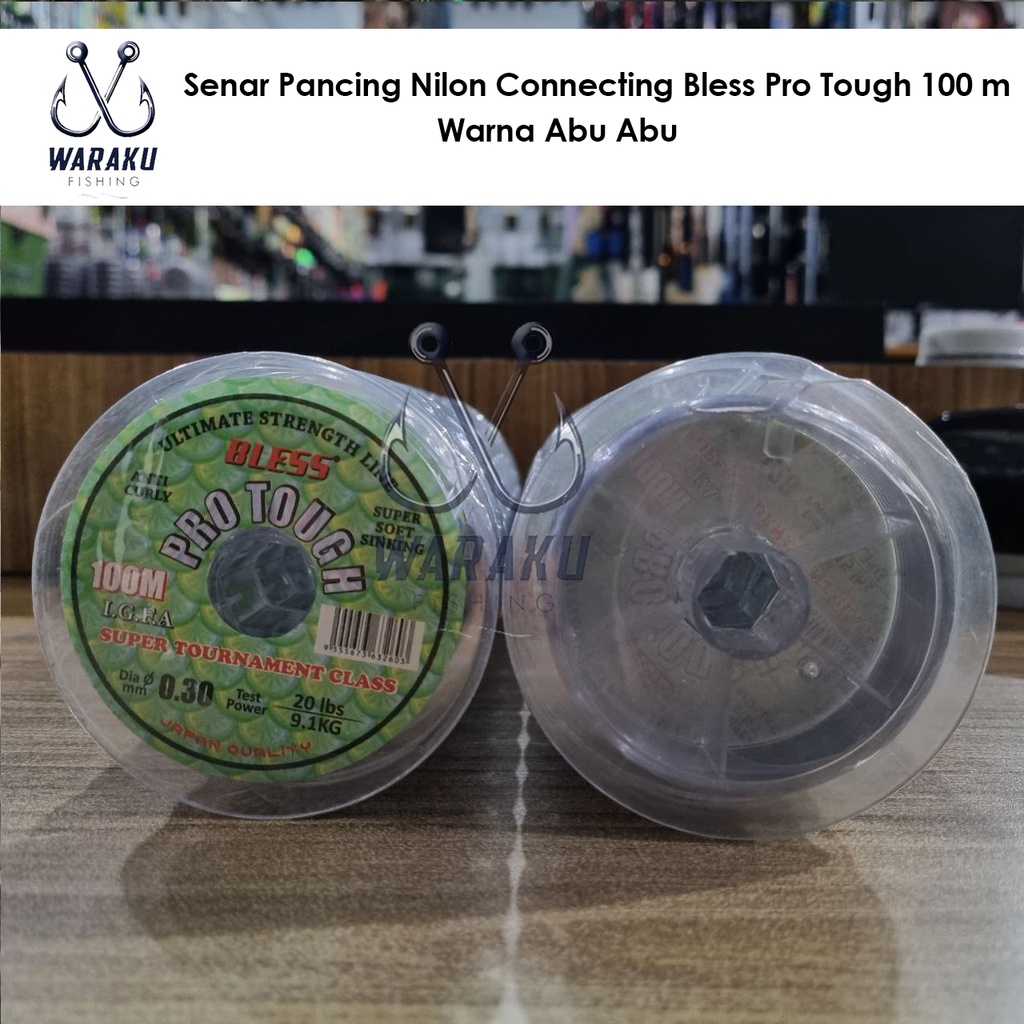 Jual Senar Pancing Nilon Connecting Bless Pro Tough 100m Abu | Shopee ...
