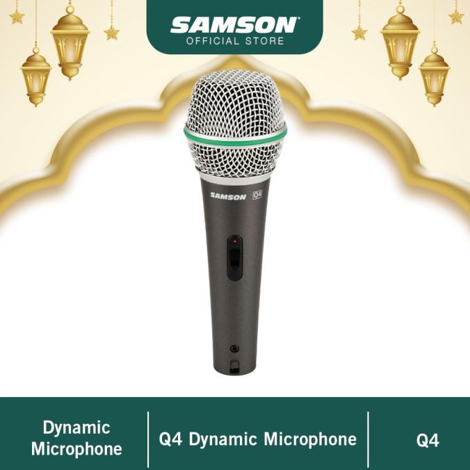 Jual Samson Q4 Dynamic Microphone | Shopee Indonesia