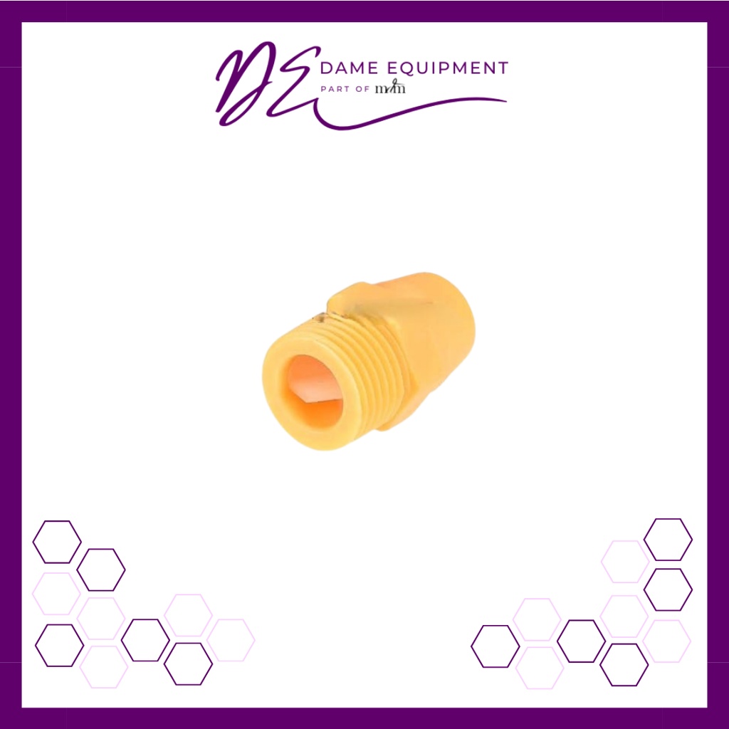 Jual Nozzle Solid Full Cone Cleaning industrial Plastik PP 1/2 ...