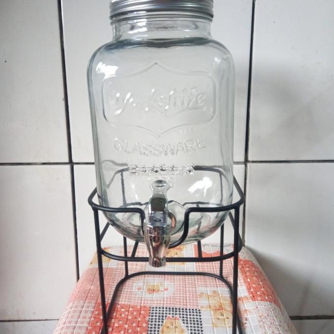 Jual Dispenser Kaca 4 Liter/ Wadah Minuman | Shopee Indonesia