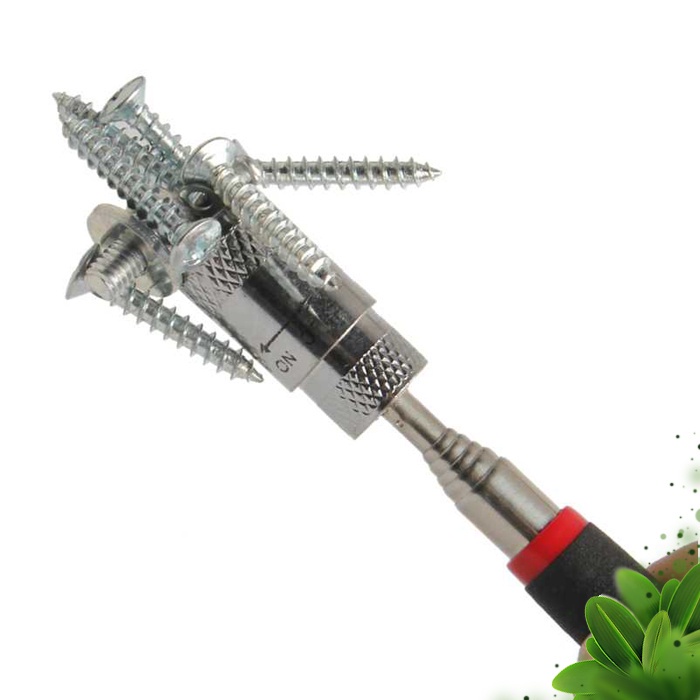 Jual [COD] Tongkat Telescopic Magnet Pick Up Tool Ada Lampu LED ...