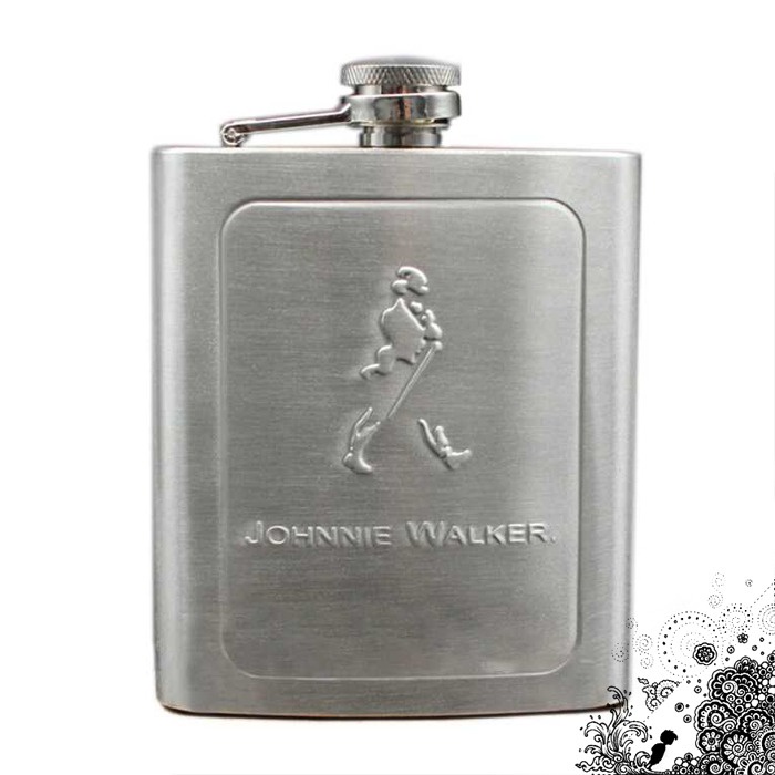 Jual Bottle Whiskey Stainless Steel Hip Flask 7 Oz Botol Minuman Bir ...
