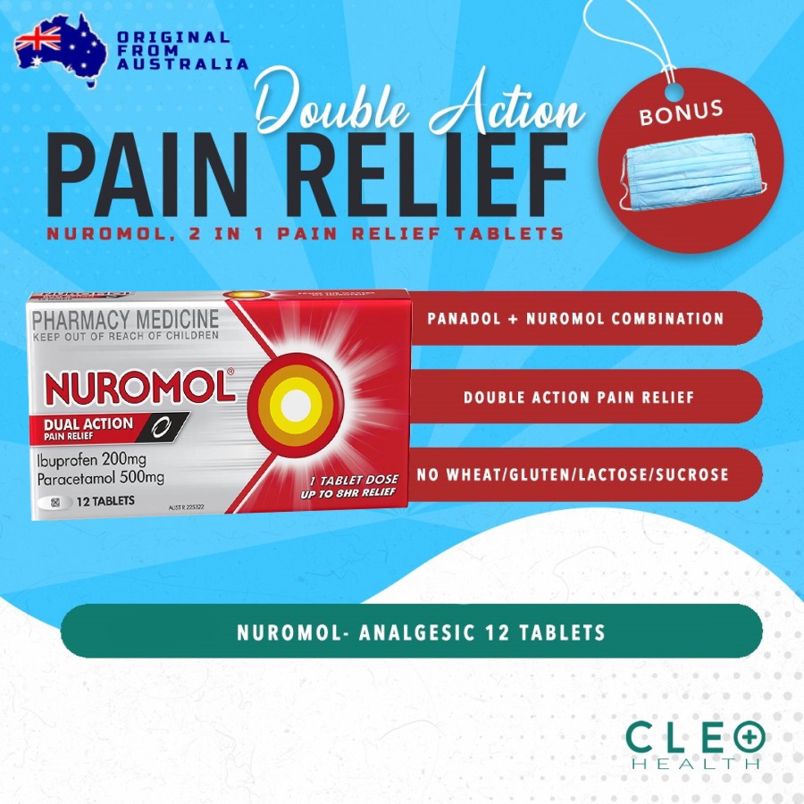 Jual Nuromol 12 tablets (Australia) | Shopee Indonesia