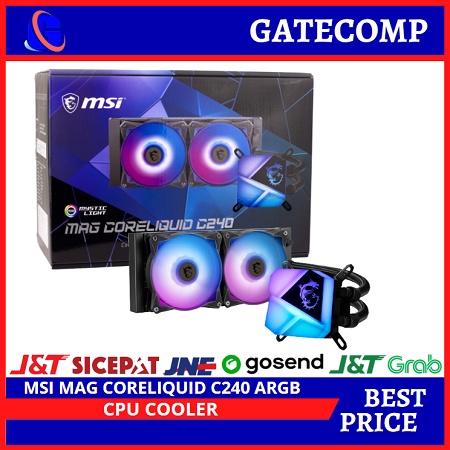 Jual MSI MAG CORELIQUID C240 ARGB - LIQUID CPU COOLER | Shopee Indonesia