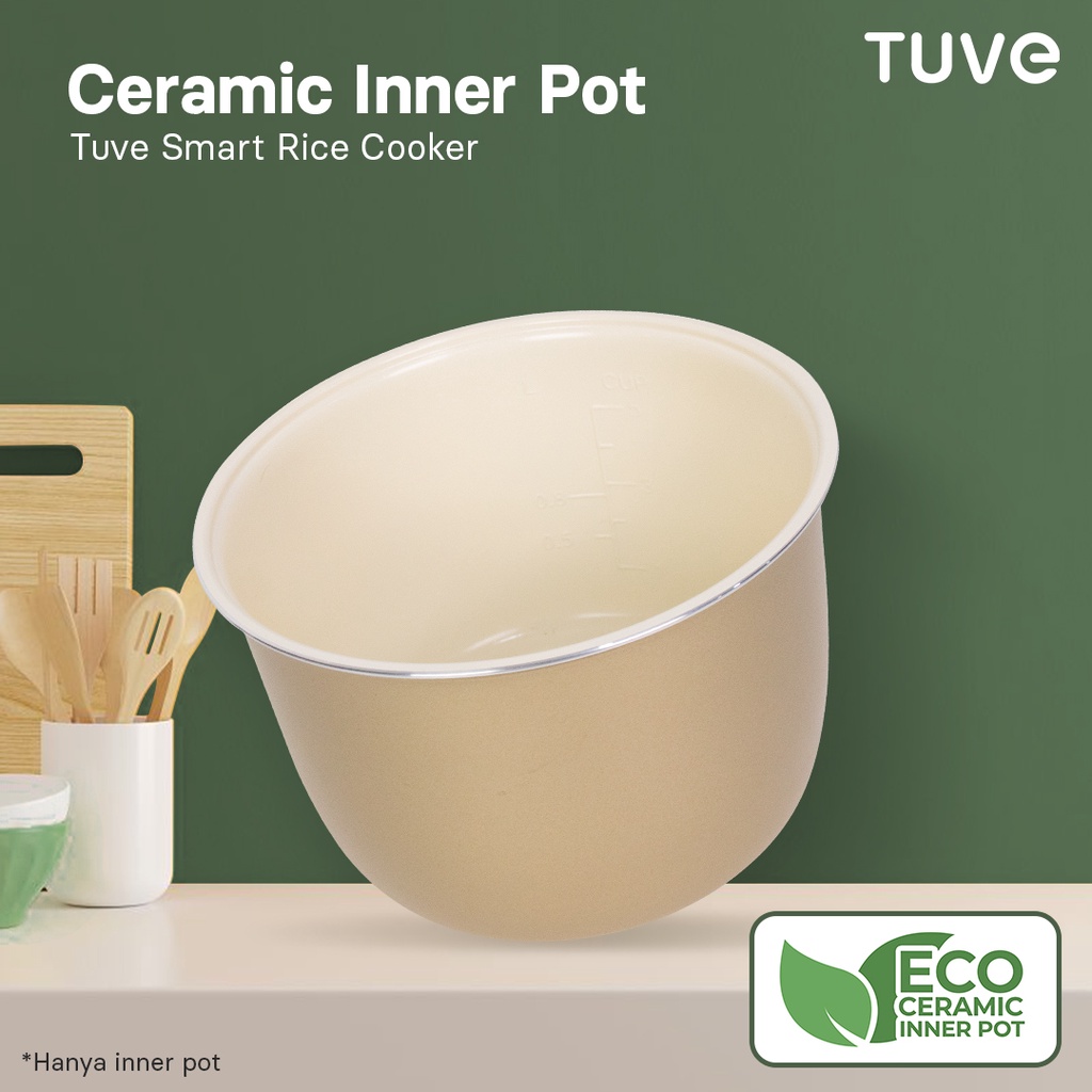 Jual TUVE Ceramic Inner Pot Rice Cooker Panci Penanak Nasi | Shopee ...