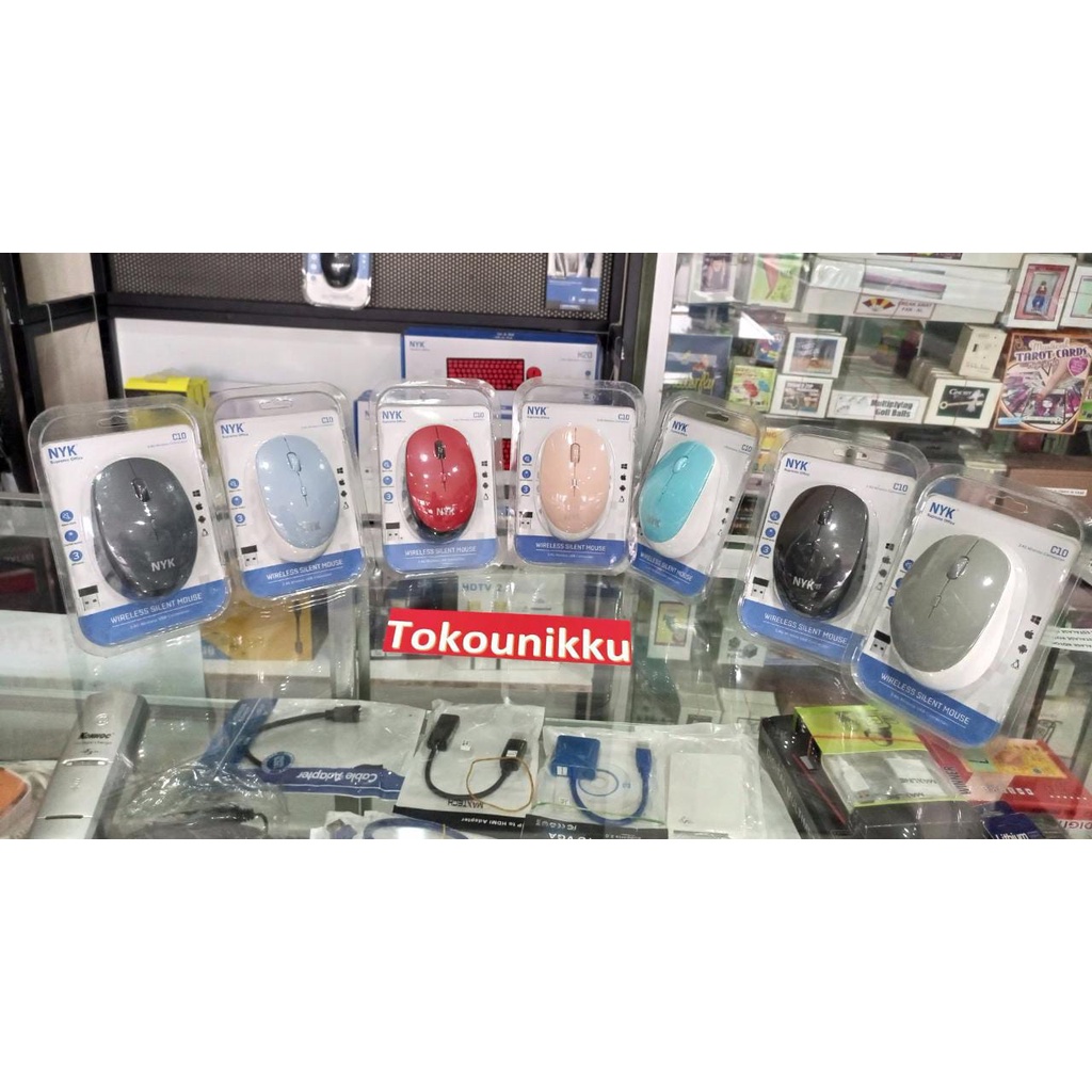 Jual Mouse Wireless NYK C10 2.4Ghz / NYK Supreme C10 Mouse Wireless ...