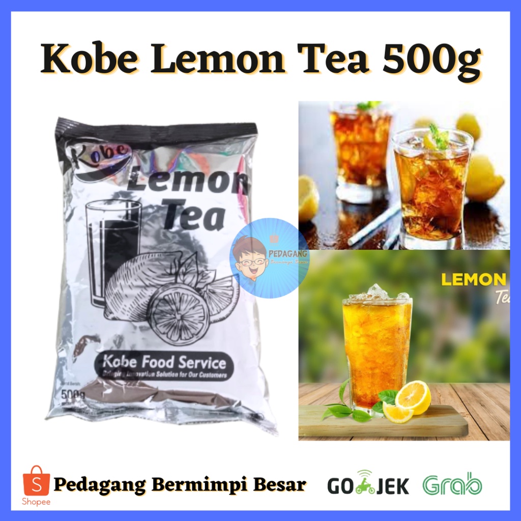 Jual LEMON TEA 500G/ lemon tea/ Kobe Lemon tea 500g | Shopee Indonesia