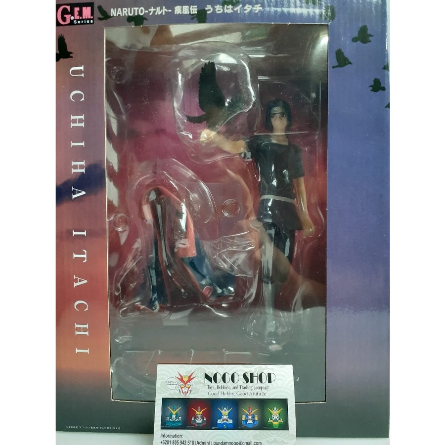 Jual PVC Uchiha Itachi MEGAHOUSE GEM Action Figure NEW | Shopee Indonesia