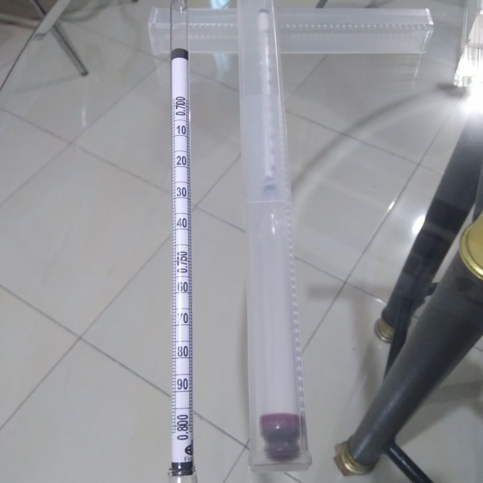 Jual Hydrometer Bensin Alla France untuk Test Density BBM Bensin Range ...
