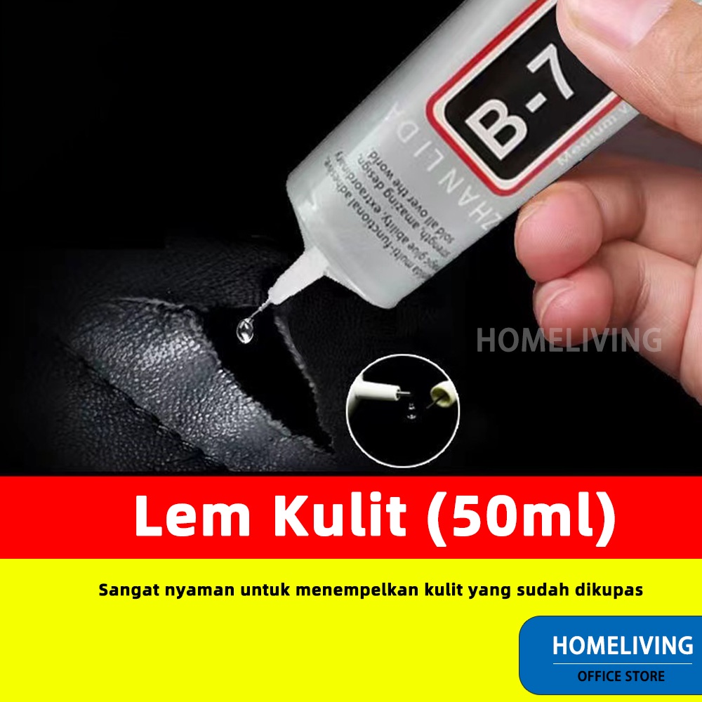 Jual Lem Super Kulit 50ml Lem Super Kuat 3 Detik Semua Tujuan Gam Kuat ...