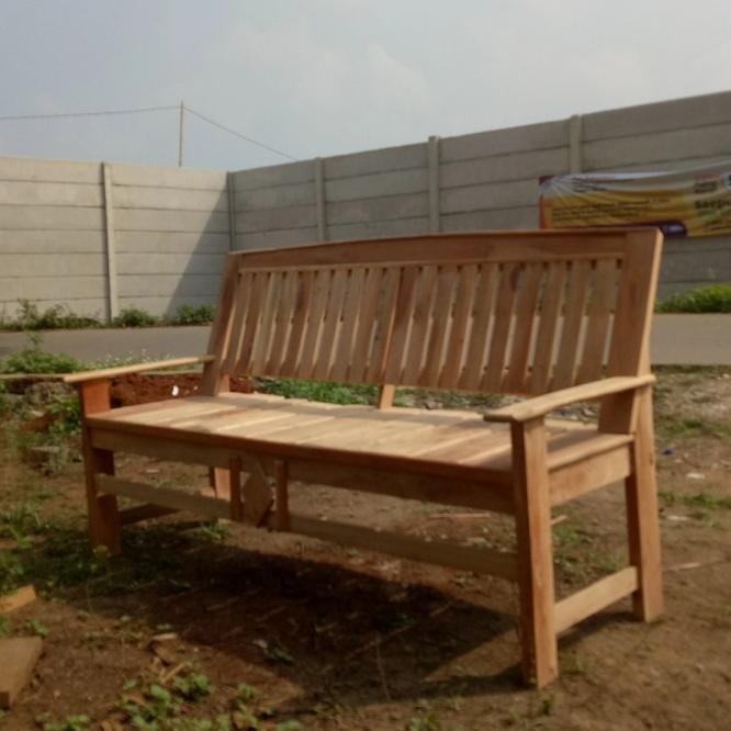 Jual Kursi Kayu Panjang Santai / Teras | Shopee Indonesia