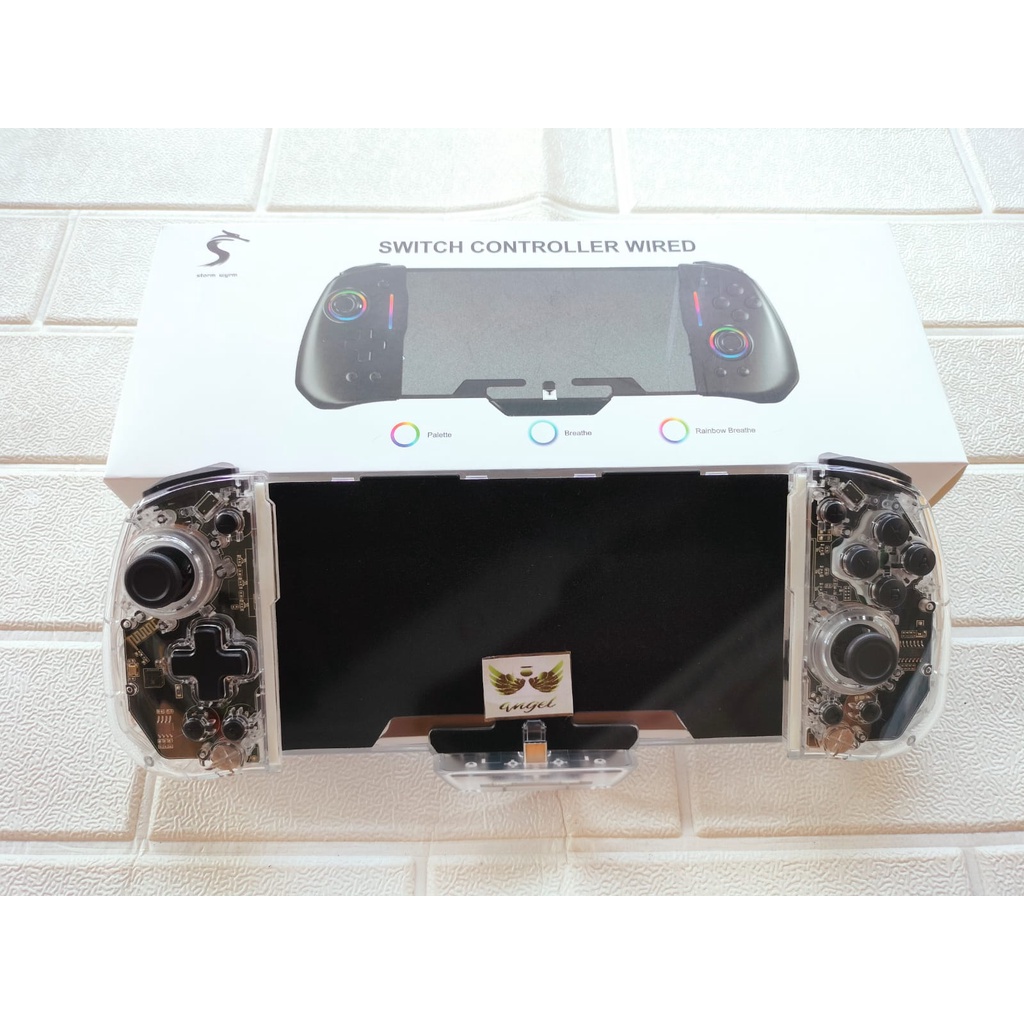 Jual Nintendo Switch RGB Controller Wired Stik Grip Joy Pad Pro Oled V1 ...