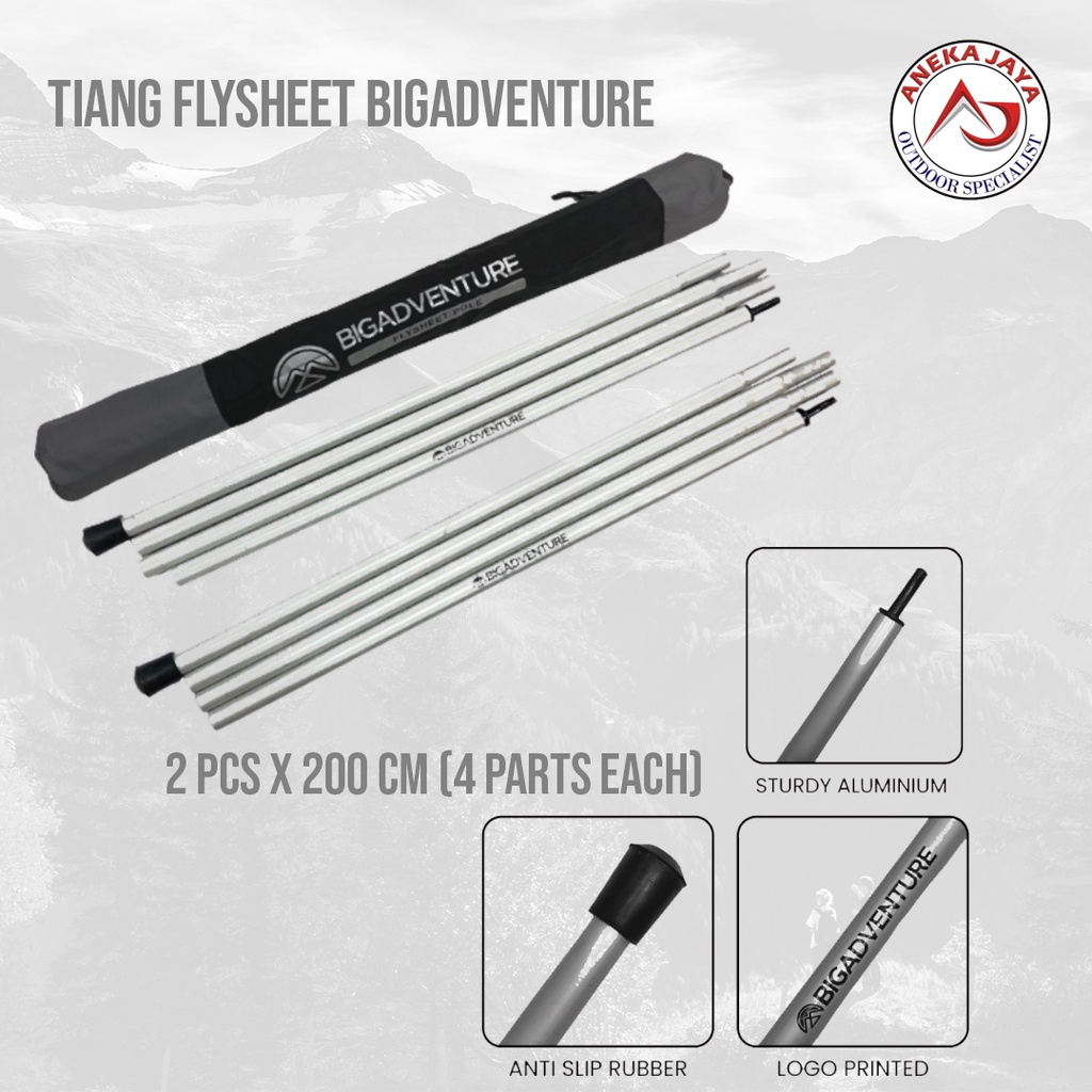 Jual TIANG FLYSHEET BIGADVENTURE | Shopee Indonesia