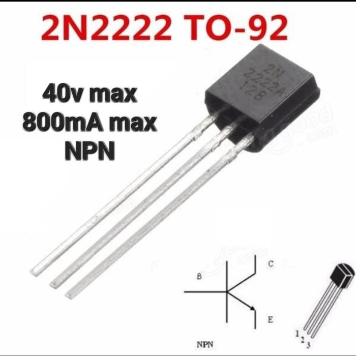 Jual transistor 2n2222 2N 2222 | Shopee Indonesia