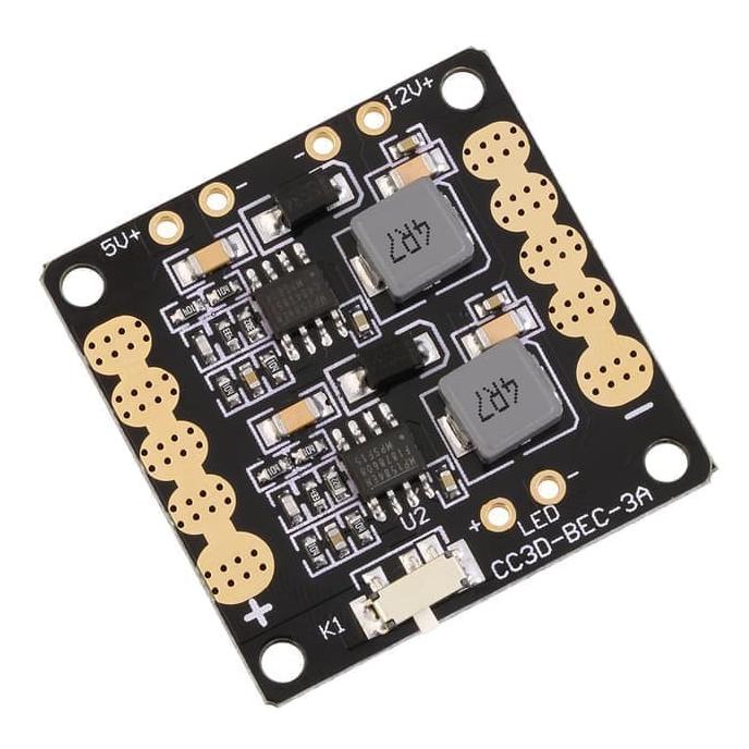 Jual BEC Power Distribution Board 5V 12V BEC Output 3A for CC3D AB79 ...