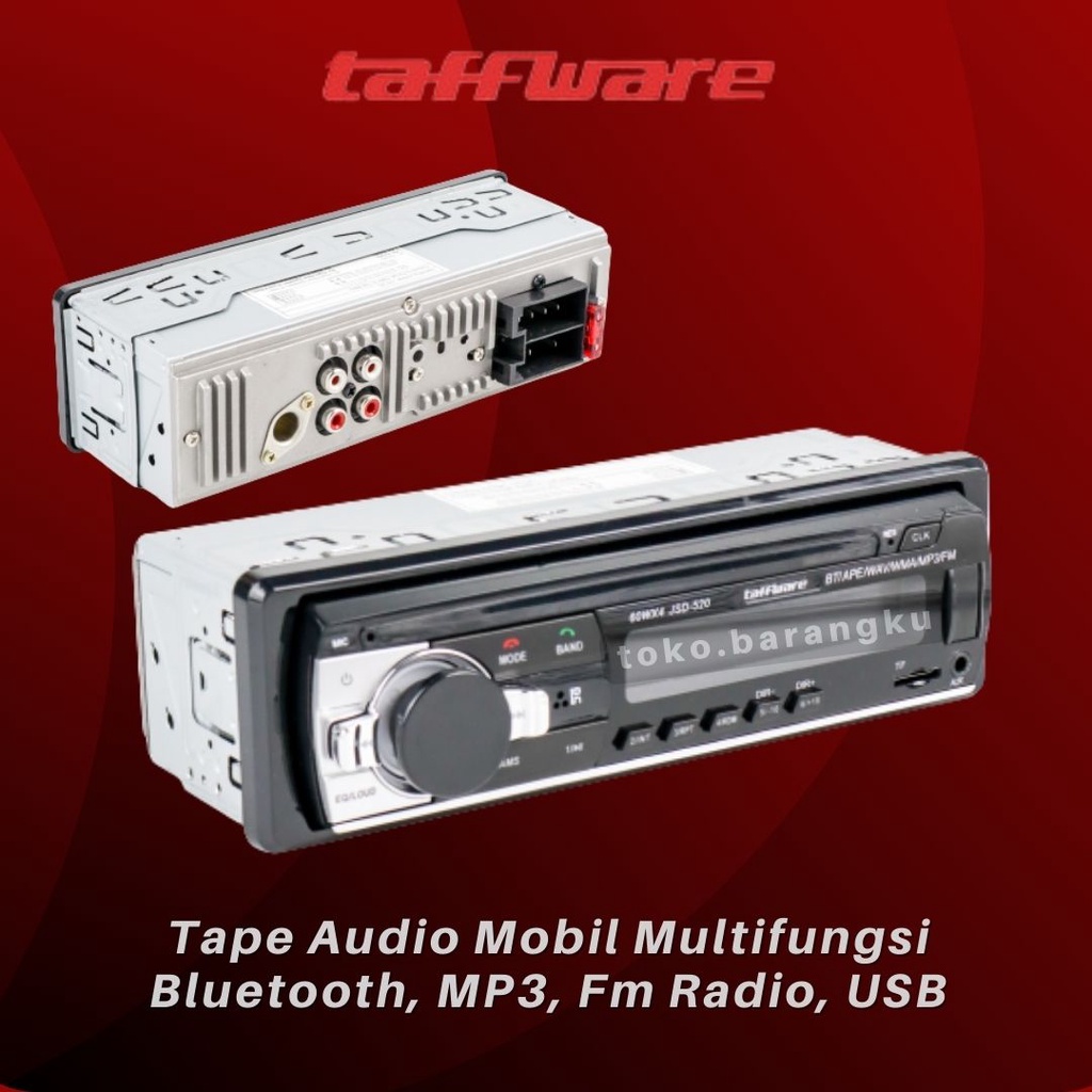 Jual Single Din Head Unit Tape Audio Mobil Multifungsi Bluetooth MP3 ...