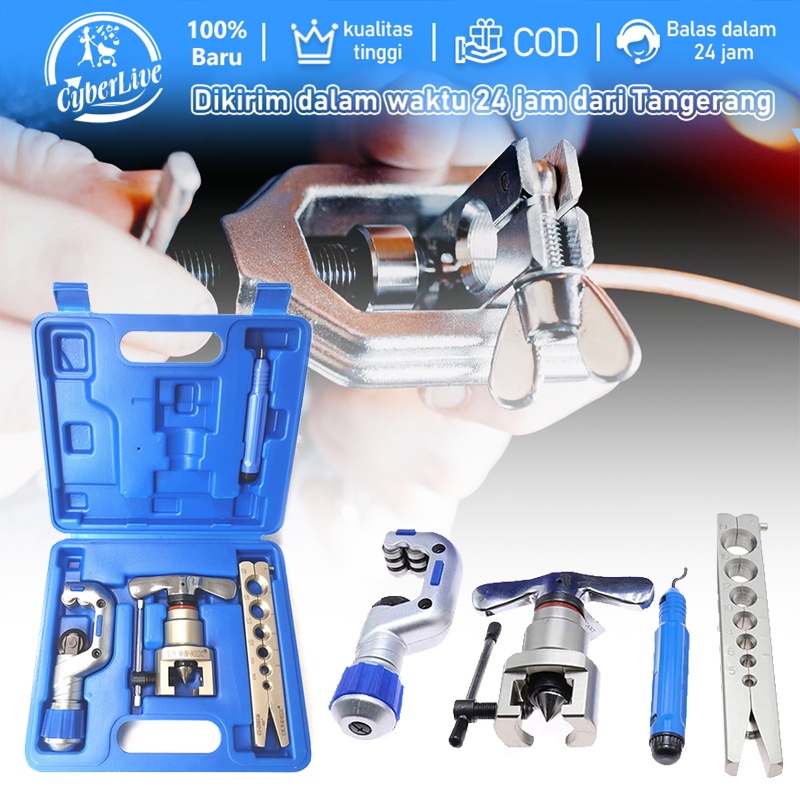 Jual 7 Lubang Flaring And Swaging Tool Tanpa Cutter Tube Pipe Flaring Tool Kit | Shopee Indonesia