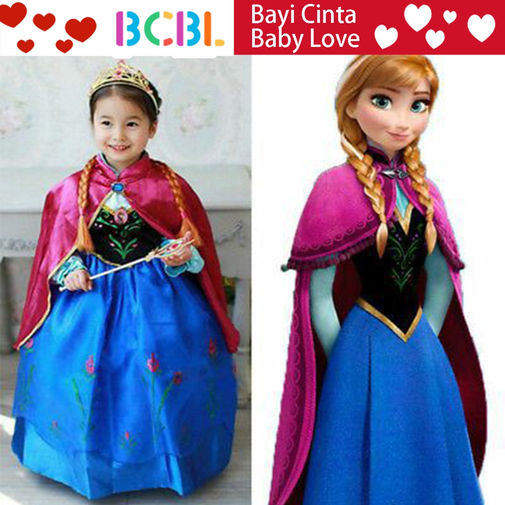 Jual Gaun Bayi Perempuan Frozen Gaun Putri Gaun Bayi Perempuan Elsa ... Jual Gaun Bayi Perempuan Frozen Gaun Putri Gaun Bayi Perempuan Elsa ...