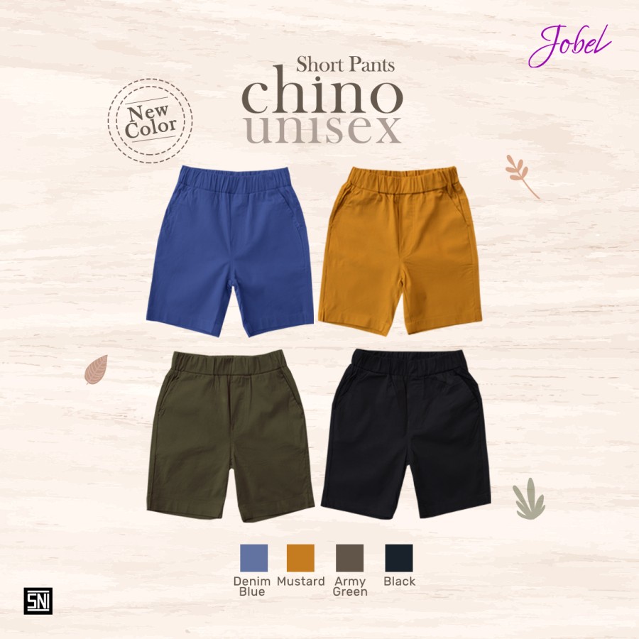 Jual KAZEL Jobel - Shorts Chino Unisex New Color (1 Pcs) 0-6 Tahun | Shopee Indonesia