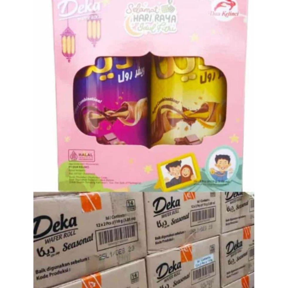 Jual HAMPERS DEKA WAFER ROLL ISI 2 KALENG | Shopee Indonesia