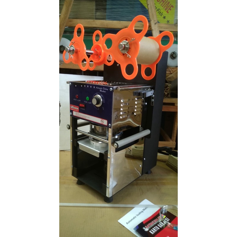 Jual SATP-ET-A9S SEMI AUTOMATIC CUP SEALER / Mesin penyegel gelas ...
