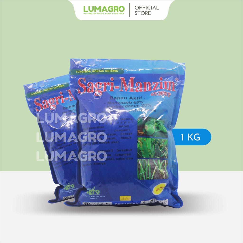 Jual Fungisida Sagri Manzim 1kg Pengendali Penyakit Busuk Akar Pada ...