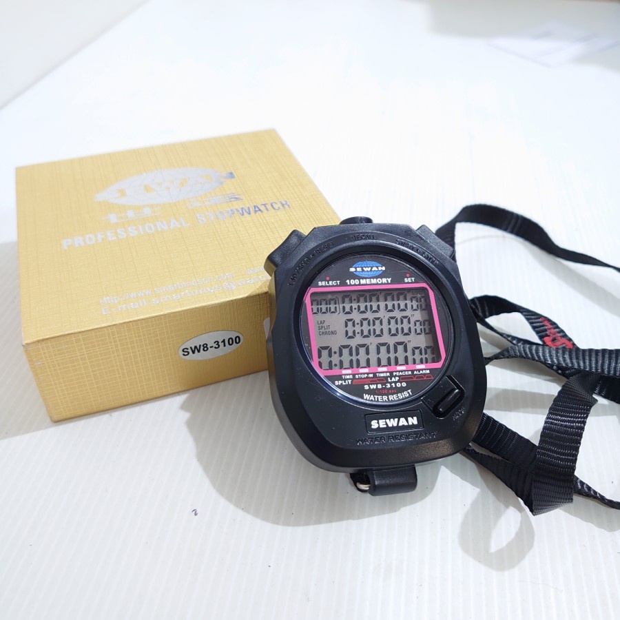 Jual Stopwatch Memory Digital Sewan 100 memory | Shopee Indonesia
