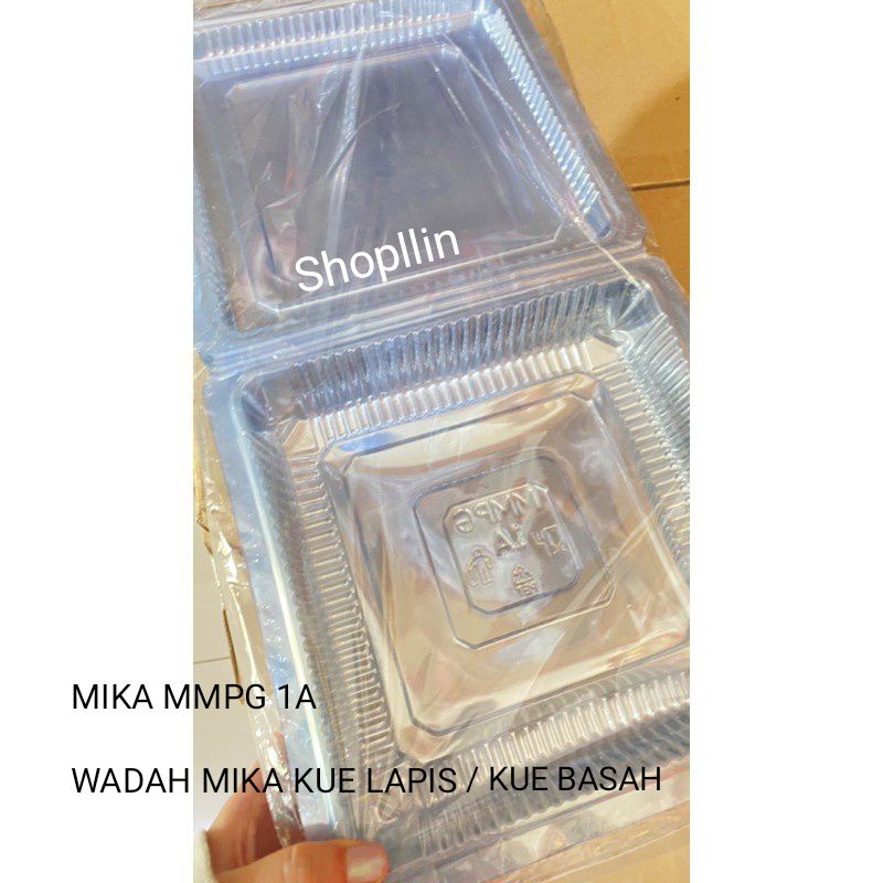 Jual Box Kue / Plastik Mika 1A Mika Kue Lapis / Kue Basah 1 loyang ...