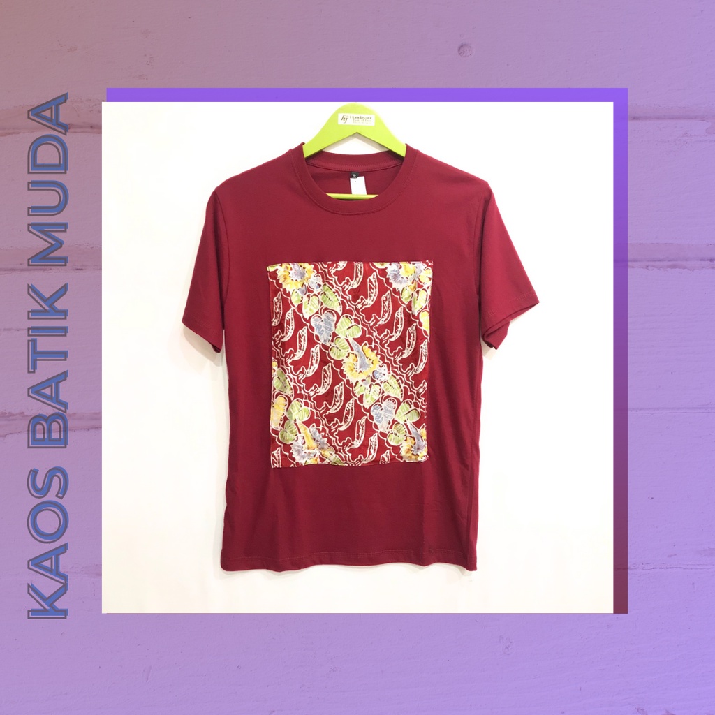 Jual HANDAYANI GEULIS Kaos Batik Muda Motif Tilu Sauyunan IV | Shopee ...