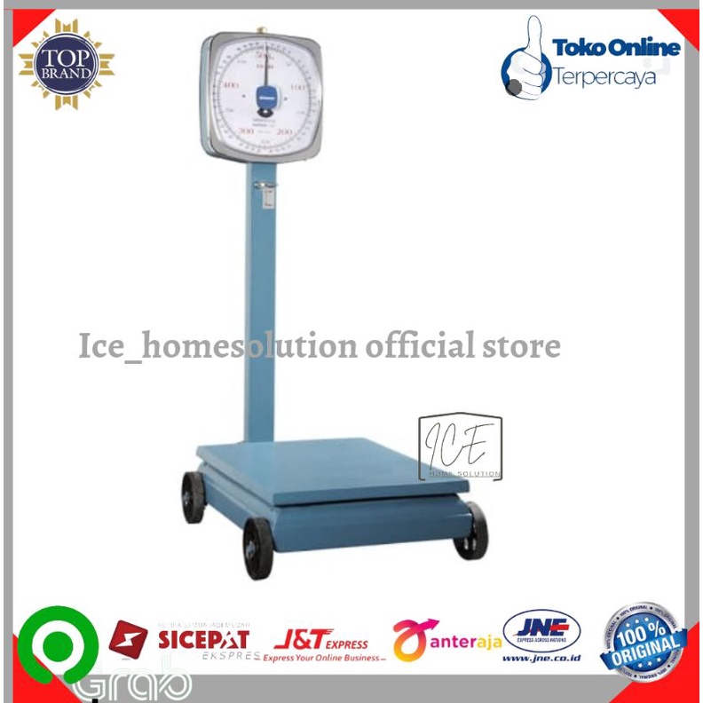 Jual Krisbow Timbangan Barang Analog 500 Kg/timbangan barang | Shopee ...