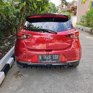Jual Rear Diffuser Mazda 2 skyactiv G 2020 - Finish cat | Shopee Indonesia