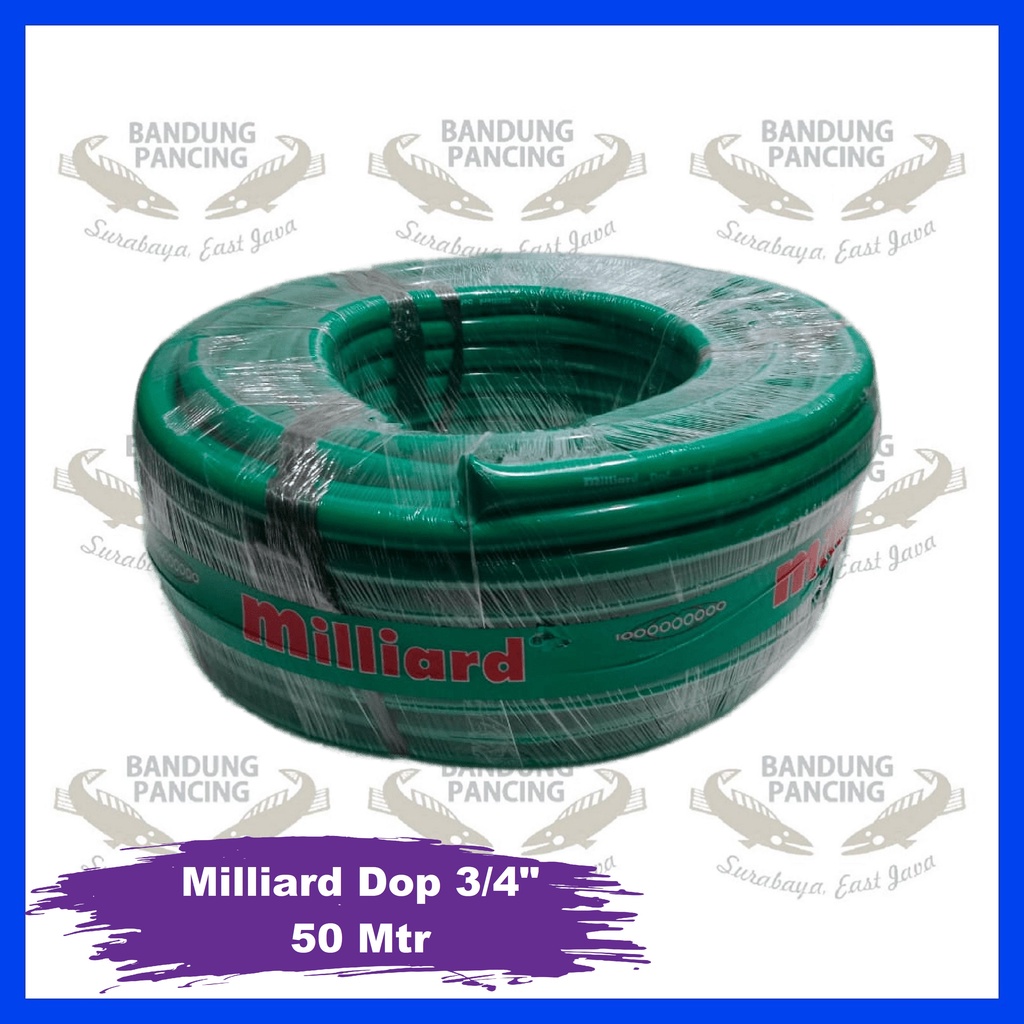 Jual Milliard Dof Selang Air 3/4 inch 50 meter | Shopee Indonesia