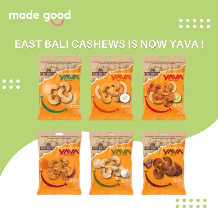Jual YAVA East Bali Cashews - Cashews Nuts - Snack Kacang 35gr Gluten ...
