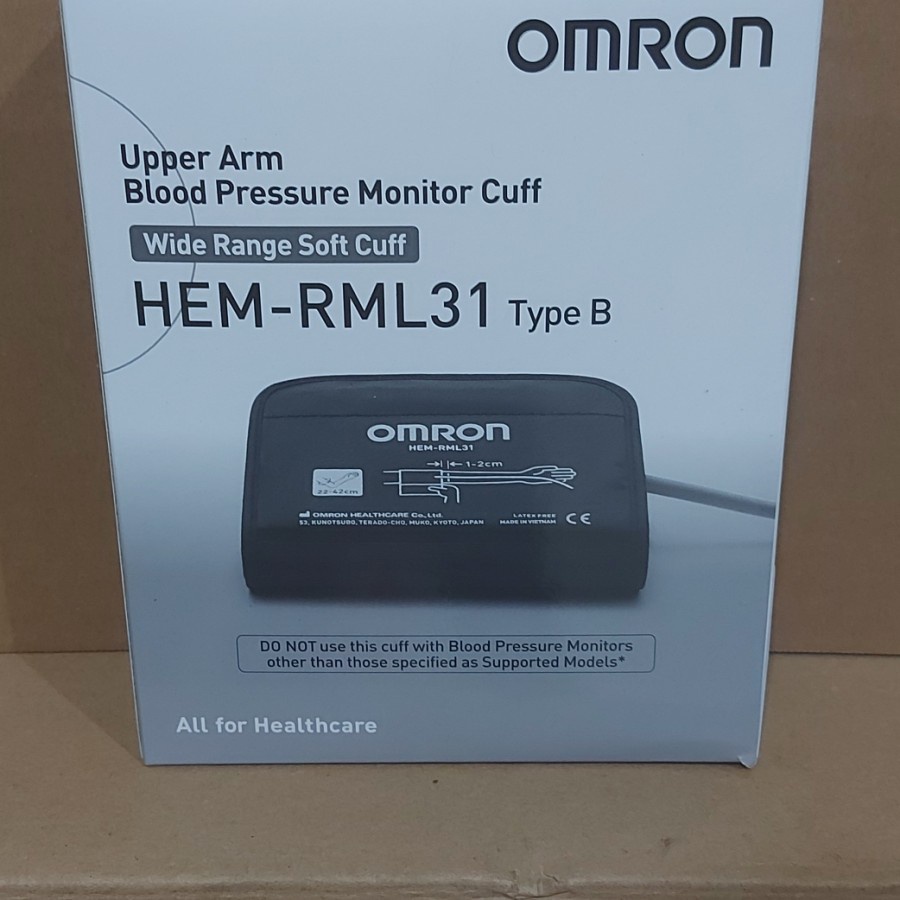 Jual HEM RML31 Wide Range Soft Cuff / Manset Tensimeter Digital OMRON ...