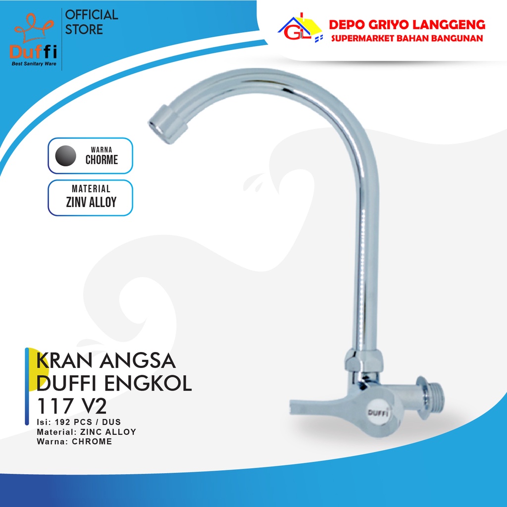 Jual KRAN ANGSA ENGKOL 117 V2 | Shopee Indonesia