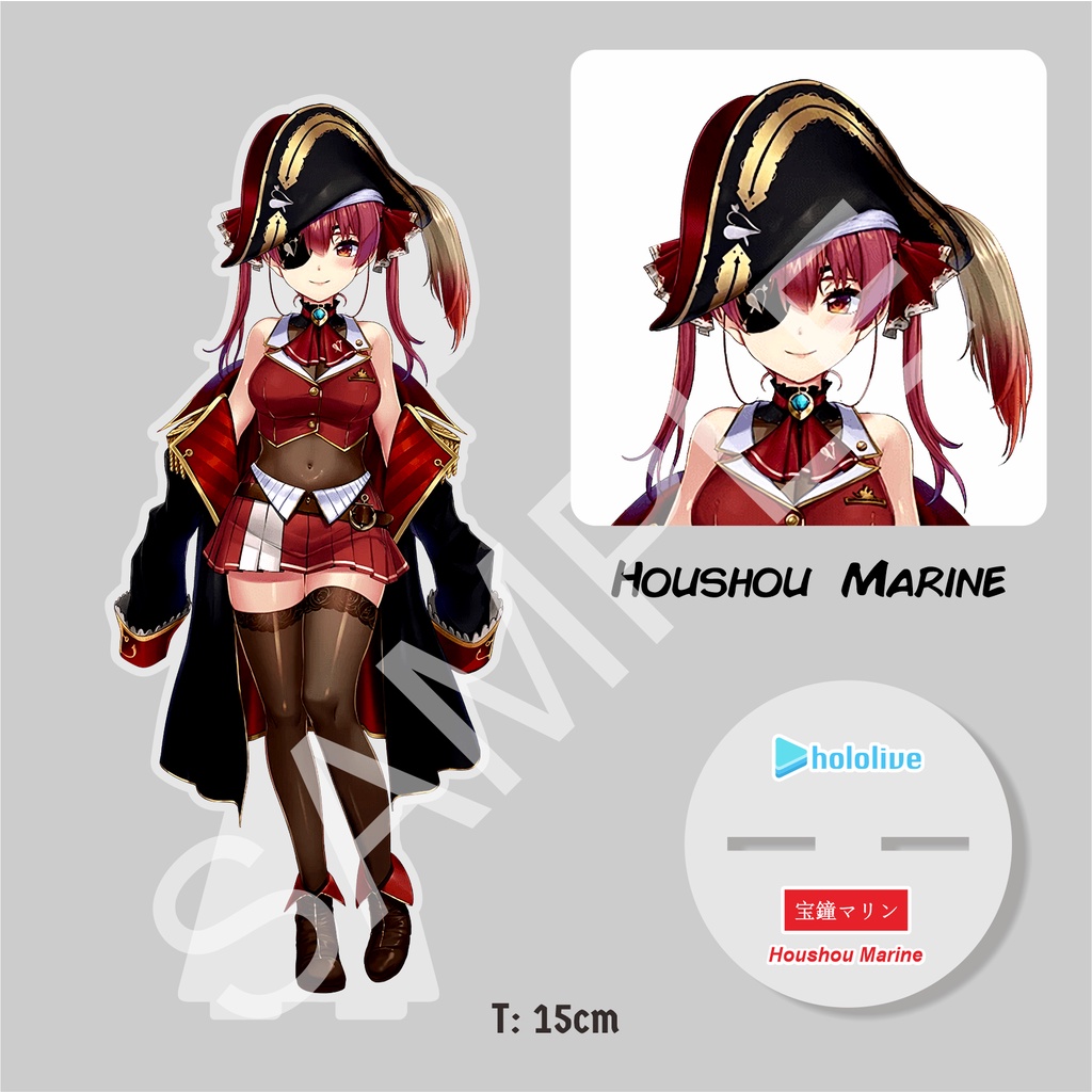 Jual Standee Hololive Akrilik UV | Acrylic Stand Action Figure Gawr Gura Pekora Kobo Kanaeru ...
