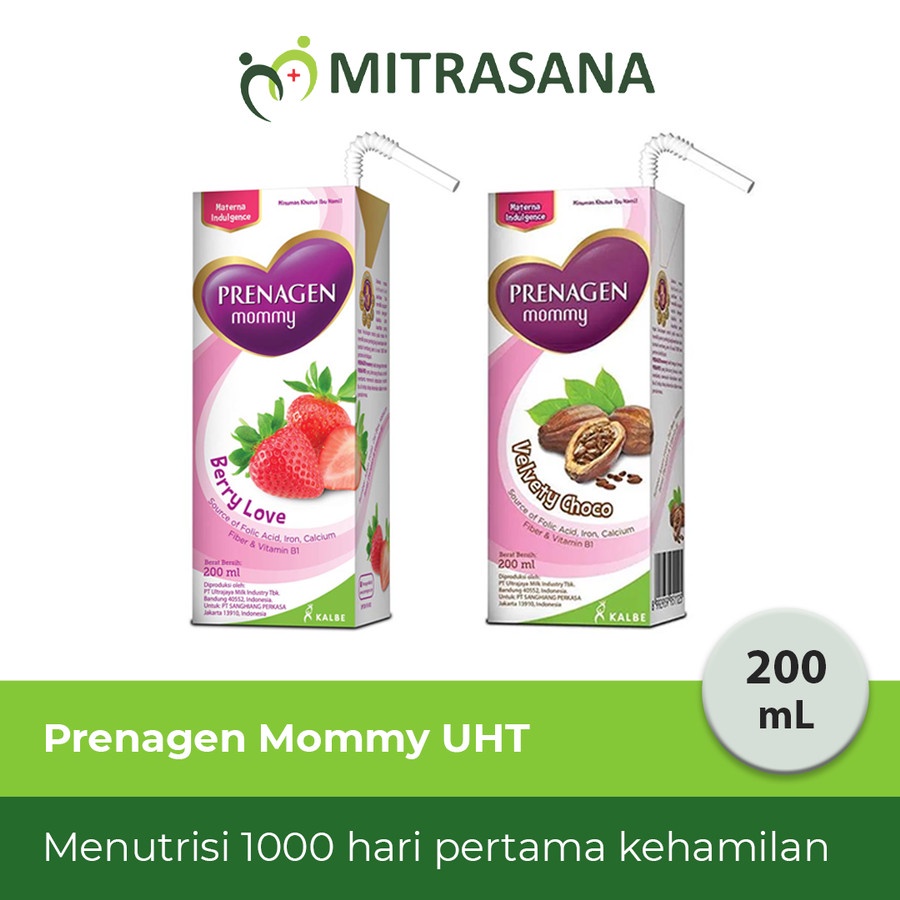 Jual Prenagen Mommy UHT Velvety Choco|Berry Love 200ml | Shopee Indonesia