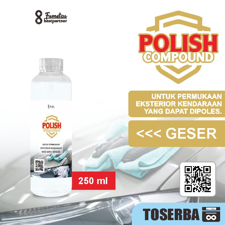 Jual Polish Compound Pengkilap Penghilang Baret Mobil Body Compound ...
