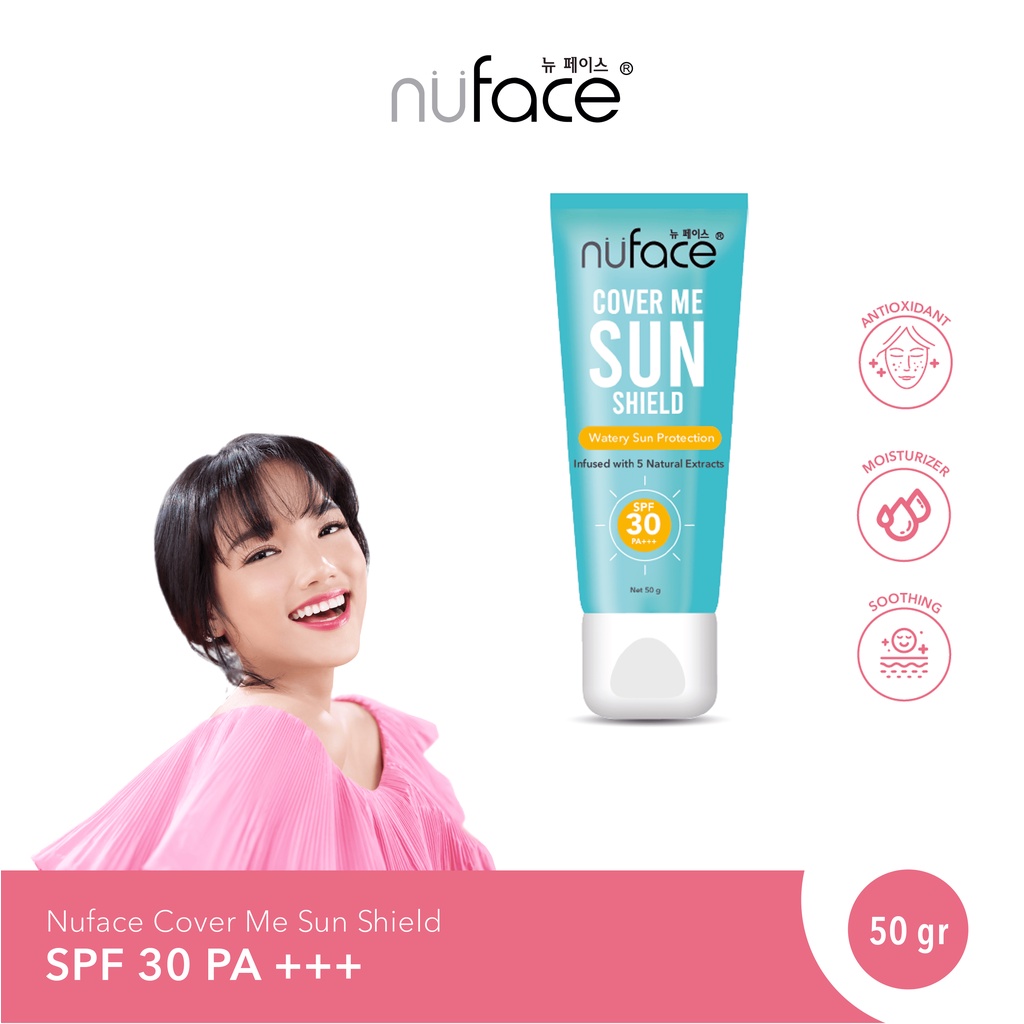 Jual Nuface Sunscreen Cover Me Sun Shield SPF 30 PA+++ | Shopee Indonesia