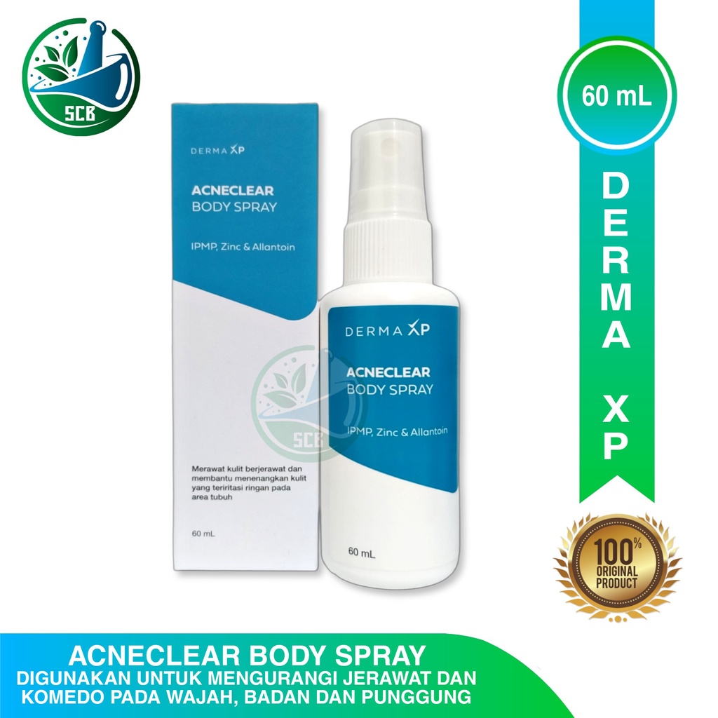 Jual Derma XP Acne Care / AcneClear Body Spray 60 mL | Shopee Indonesia