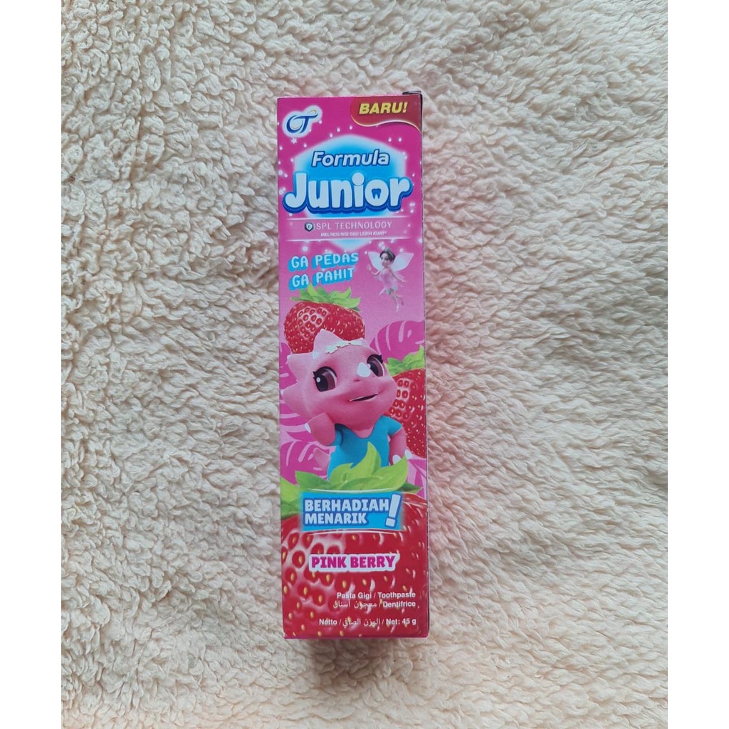 Jual Formula Pasta Gigi Junior Strawberry 45g 5110 | Shopee Indonesia