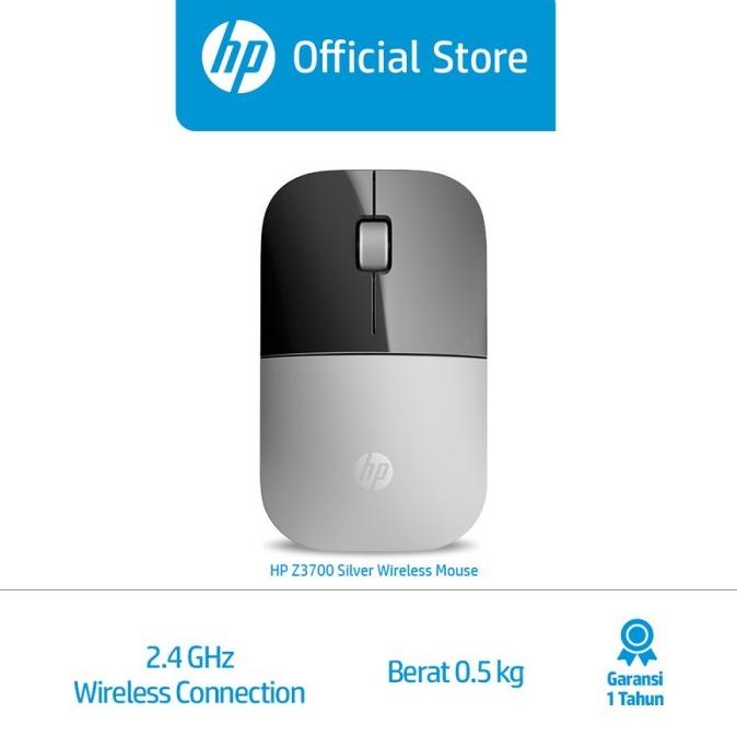 Jual Hp Z3700 Silver Wireless Mouse | Shopee Indonesia