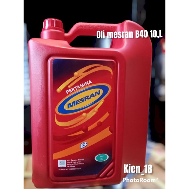 Jual Oli mesran B40 10 L SAE 40 (Oli mesin diesel) | Shopee Indonesia